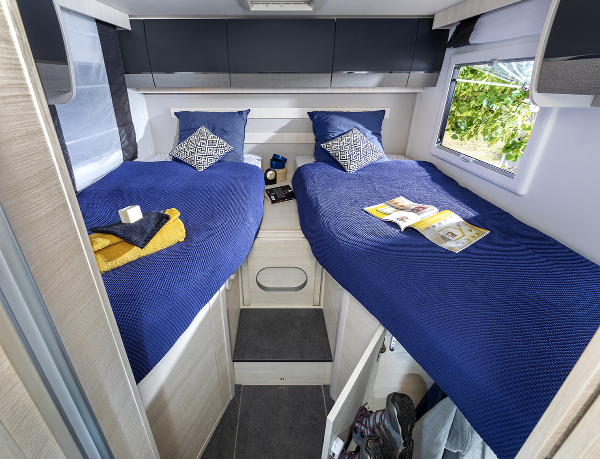 Wohnmobil mit Einzelbetten - Chausson